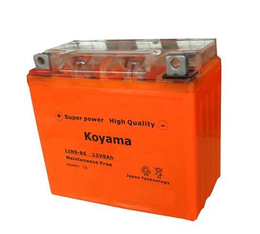 12N9-BS Motor/motorcycle Battery 12v9ah - Reliable Power