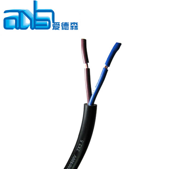 300/500 V 227 IEC 53 PVC 绝缘 RVV 2x0.75平方毫米电力电缆| Alibaba.com