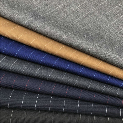 Polyester Viscose TR Anti-Pilling Material for Men's Suits