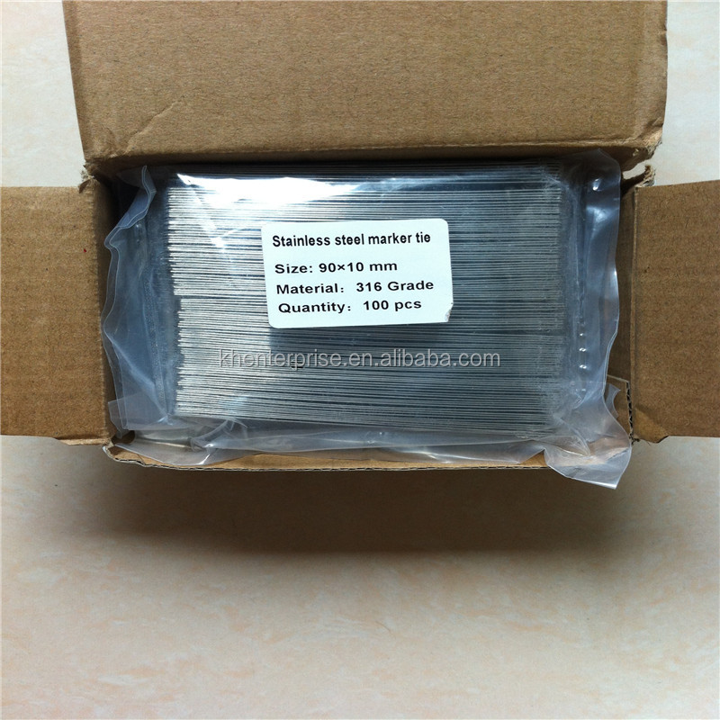 Stainless Steel Cable Labels - Durable & Reliable Marking