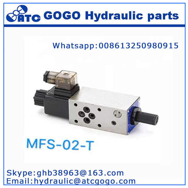Hydraulic Modular Electromagnetic Speed Control Valve