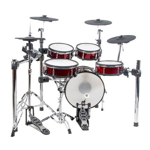 Lemon Drum T950 Dark Wood Grain Electronic Drum Set Pad – Luxury Custom ...