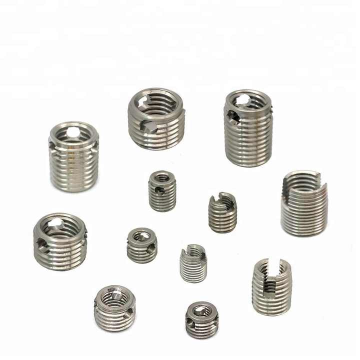 Brass Self-clinching Nut Internal Thread External Knurling Flange Base ...