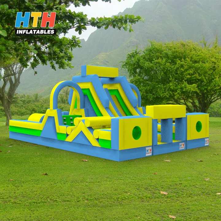Adrenaline Rush Inflatable Obstacle Course - Fun for All Ages