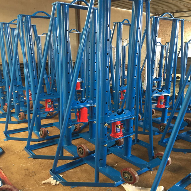 20 Ton Fiber Optic Cable Reel Stand - Durable & Efficient