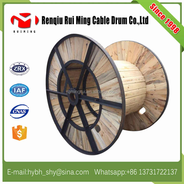 Sale Empty Steel Wood Cable Spool for Electric Wire
