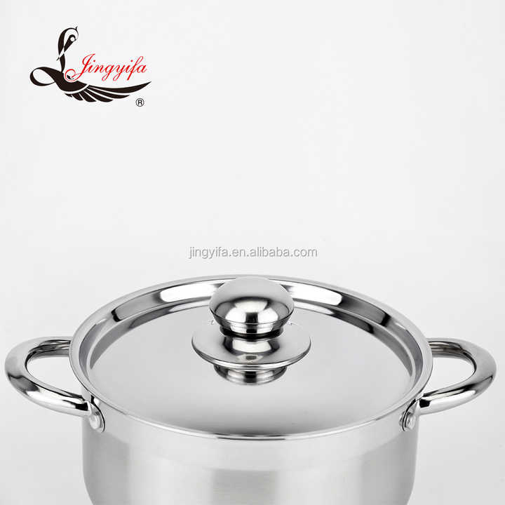 8 PCS Stainless Steel Cooking Pot Set with Capsulate Bottom