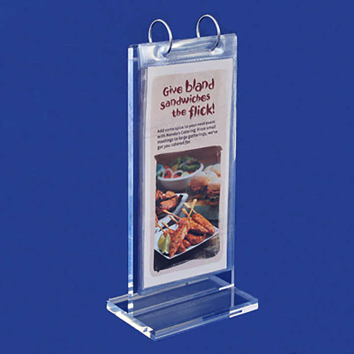 Acrylic Flip Menu Holder A4 A5 - Stylish & Functional