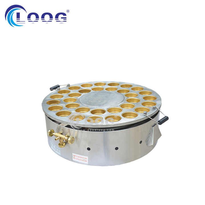 Street Food Business Wheel Red Bean Cake Machine Gas Rotating Obanyaki ...
