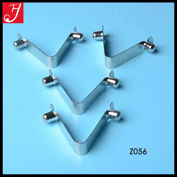 Paddle Tent Pole Push V Shape Button Spring Snap Clip Locking Tube Pin