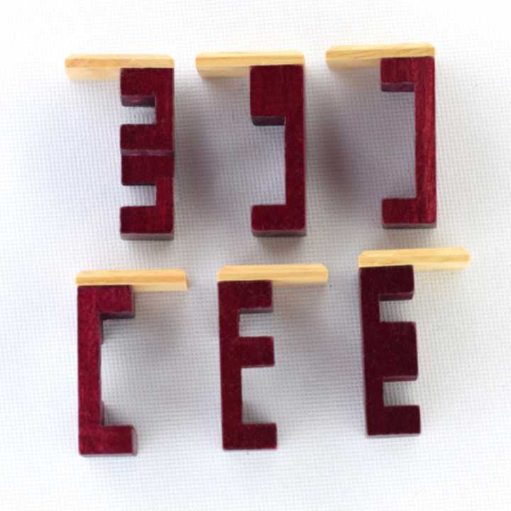 Classic Design Luban Lock Puzzle - Educational Toys