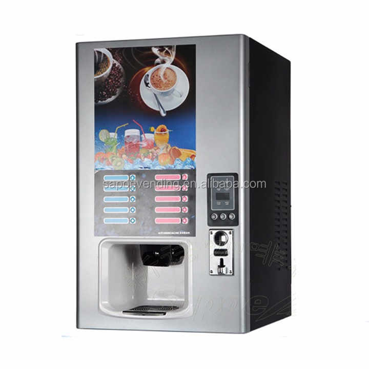 Hot & Cold Drink Vending Machine Organic Coffee Durian Coffee ...