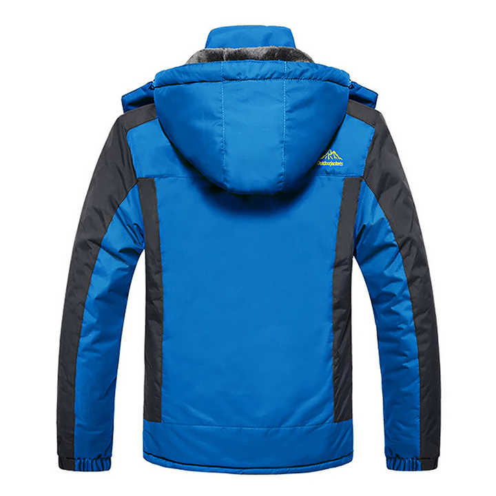Custom Outdoor Winter Jackets with Hood - Men's Coats