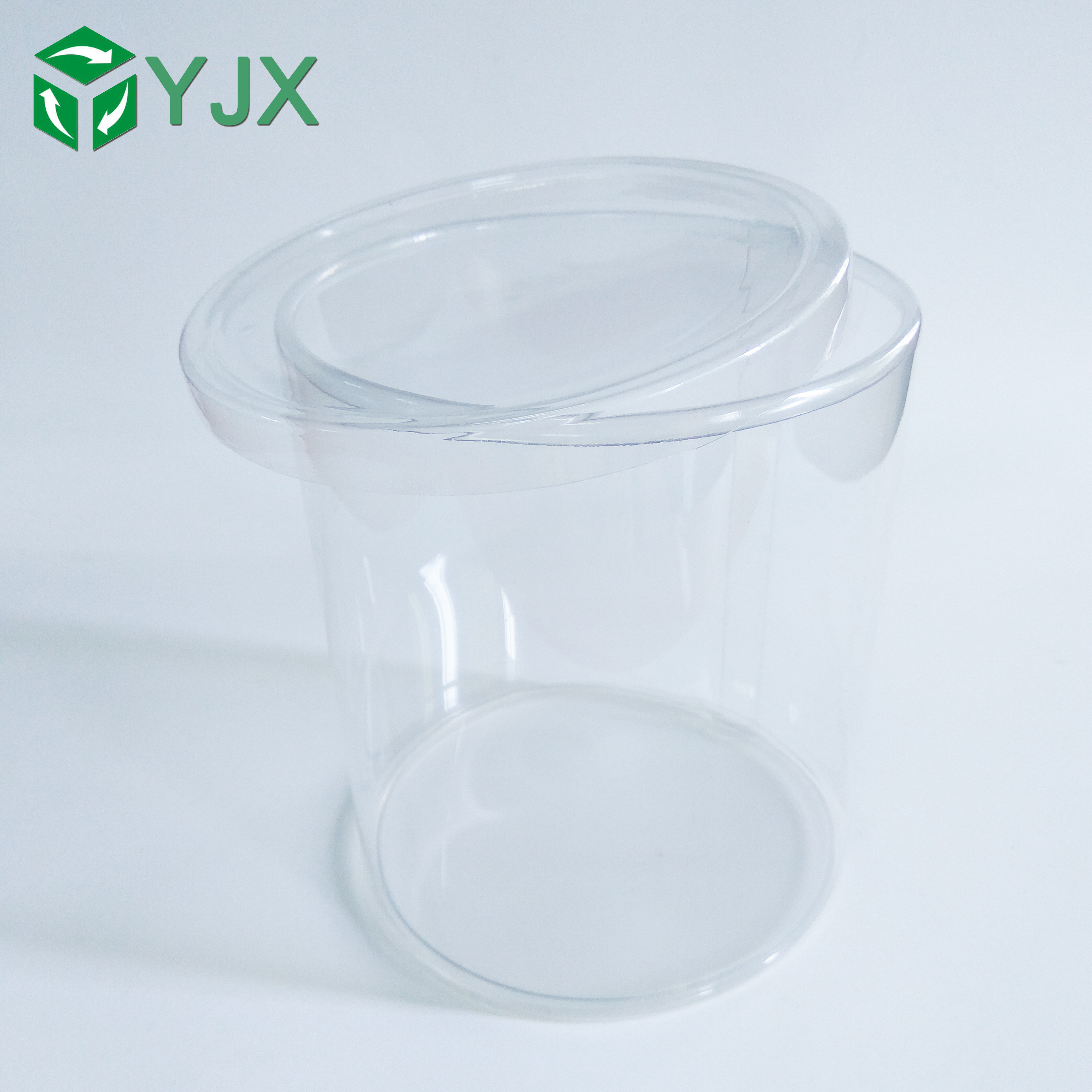 Large Clear Plastic Cylinders and Lids | Durable Food Storage