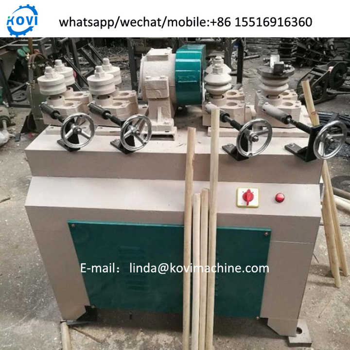 Wood Broom Handle Making Machine for Making Shovel Handle Making ...