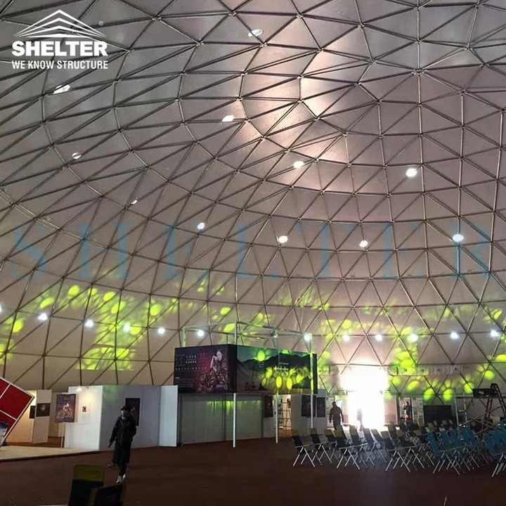 50m Diameter Huge Dome Tent for Outdoor Events & Weddings