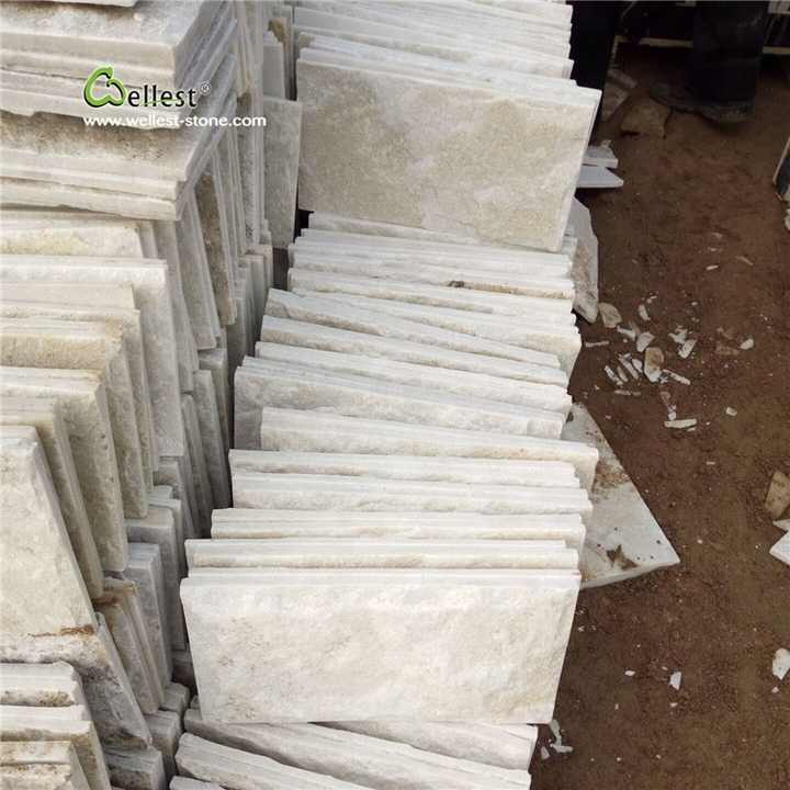 Natural Stone Quartzite Beige - Durable Exterior Cladding