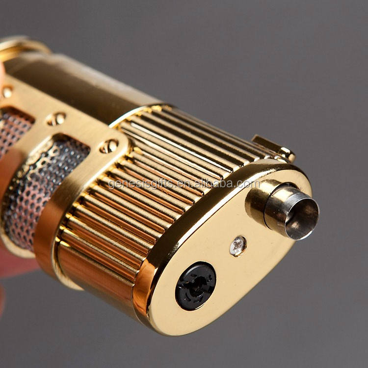 Genesis Triple Jet Flame Industrial Style Metal Butane Torch