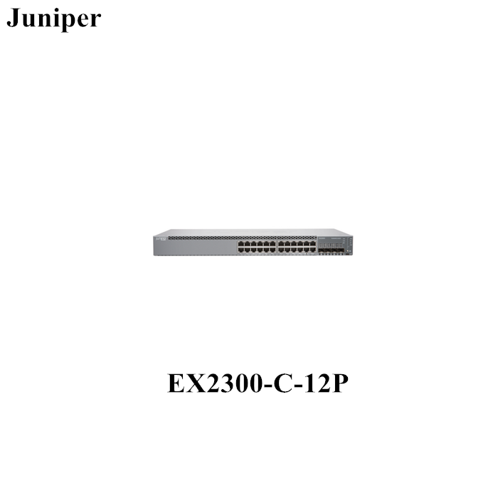 Juniper-EX2300-C-12P conmutador Ethernet Gigabit, 12 puertos, SFP, PoE ...
