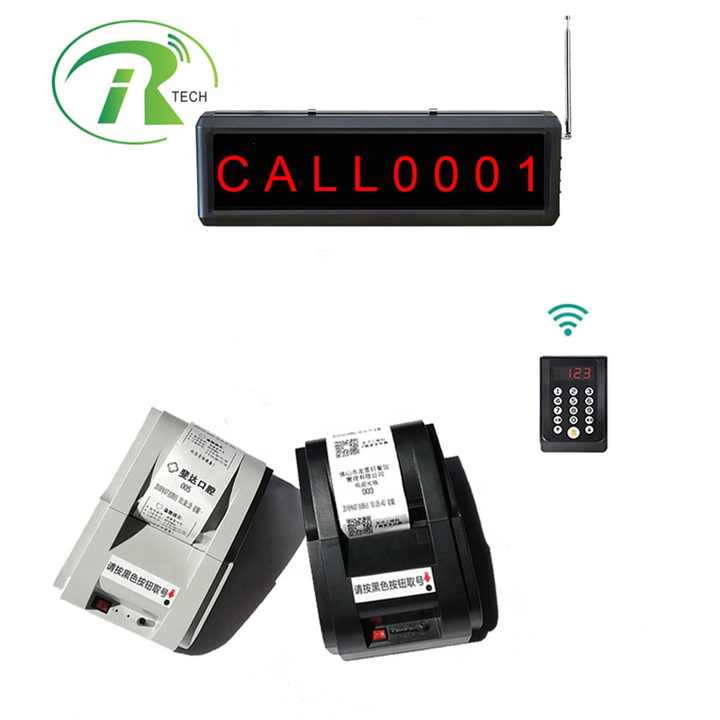 Cheap Queuing System Small Desktop Button Design Clinic Queuing Ticket ...