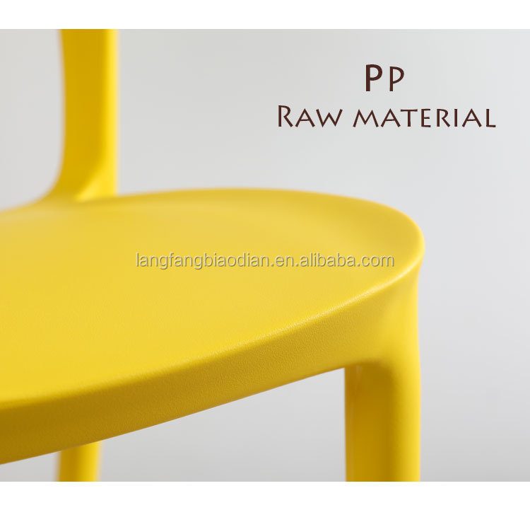 Stackable Plastic Chairs - Modern Design for Outdoor Use