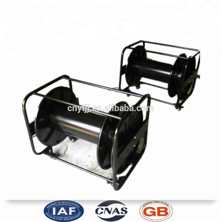 OEM Mini communication cable reel for 1000M , Small size handle fiber ...