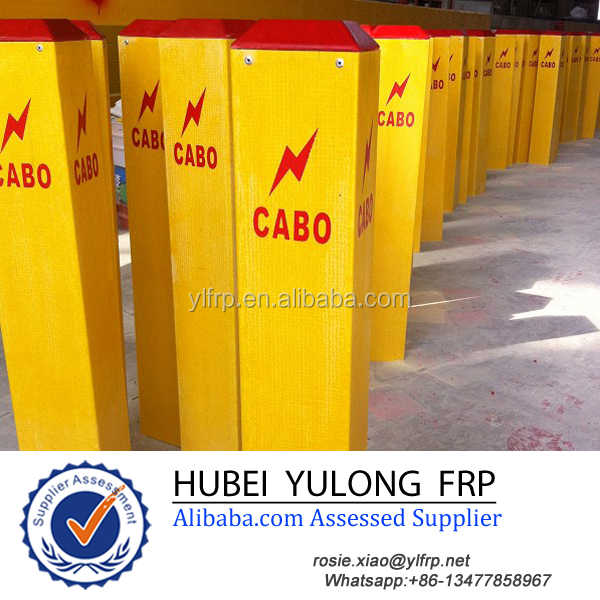 Durable and Flexible Utility Marker Posts - FRP Fiberglass