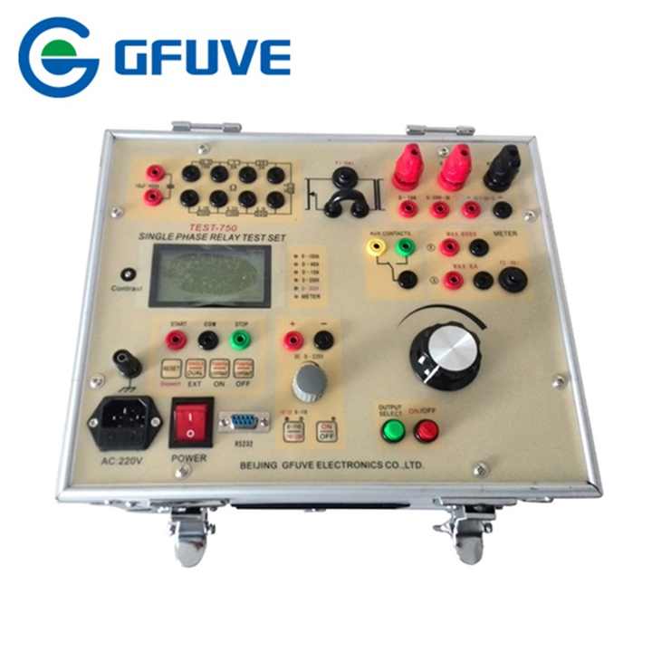 TEST-750 Single Phase Relay Test Set - Precision & Reliability