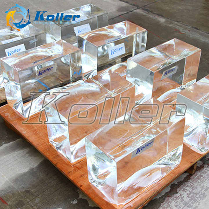 SUS304 Stainless Steel Commercial Crystal Ice Block Machine