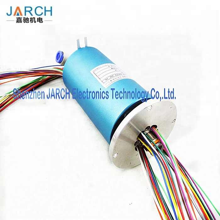 2 wire slip ring 2 ~ 36 Circuits Sealed Air Rotary Joint electrical ...