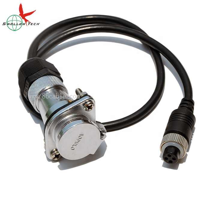 5pin Connector Metal Waterproof Trailer Rear View Camera