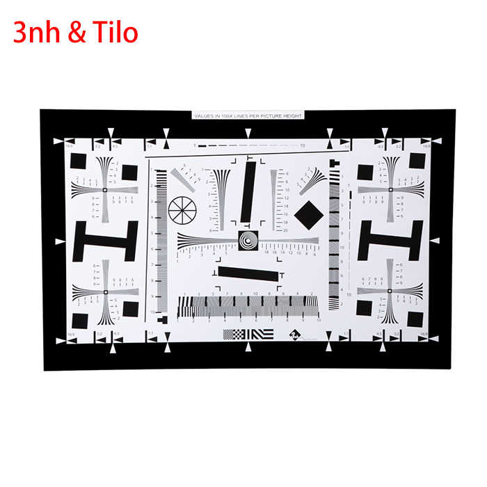 2000 Line ISO 12233 Test Chart for 5 Megapixel Camera Quality