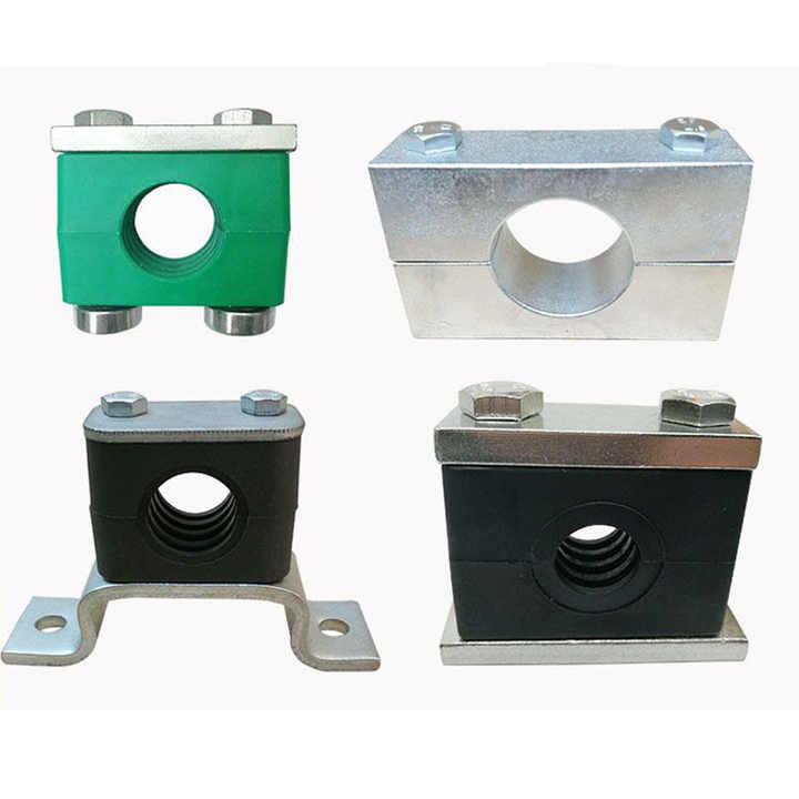 High Precision Light Plastic Pipe Clamps for Heavy Industry