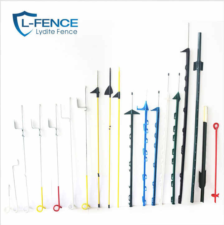 Electric Fence Durable Plastic PP Posts for Farm Fencing