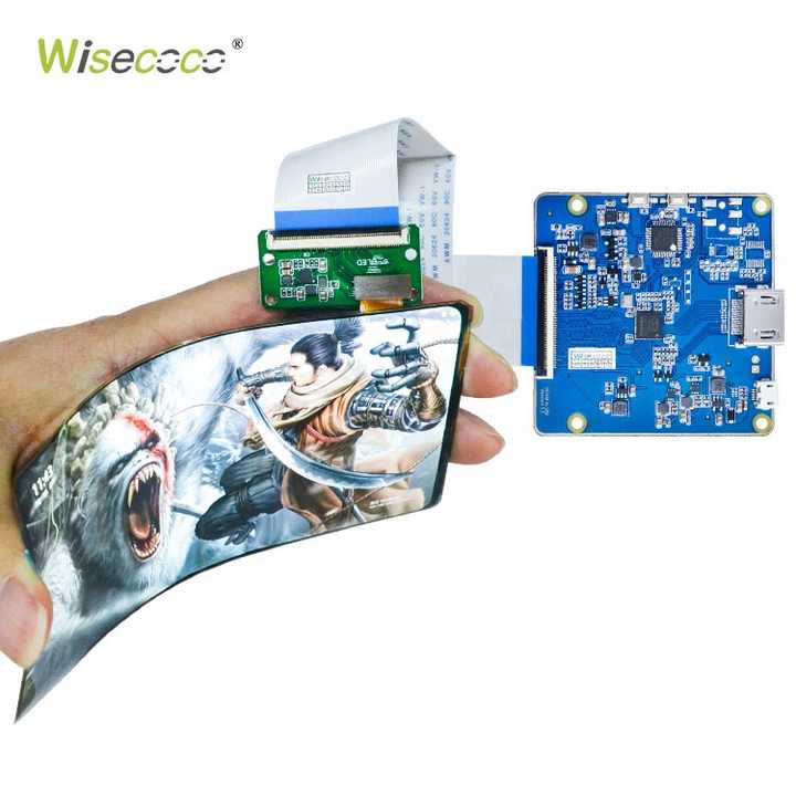 6 Inch Flexible OLED Display - 2K Resolution by Wisecoco