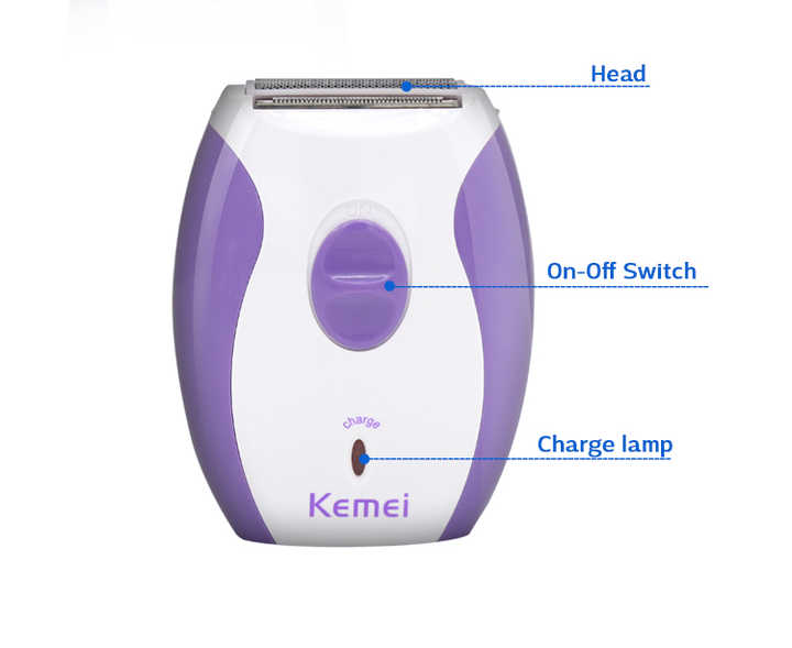 Kemei Epilator KM-280R - Mini Painless Hair Removal Machine