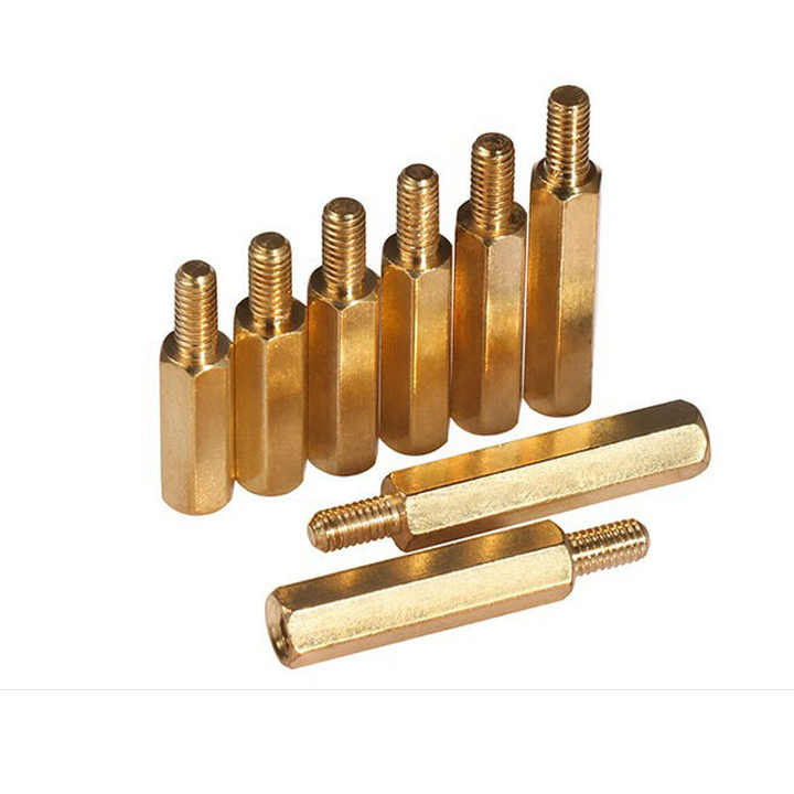 M12 Hexagonal Spacer - Brass Standoff for Secure Mounting