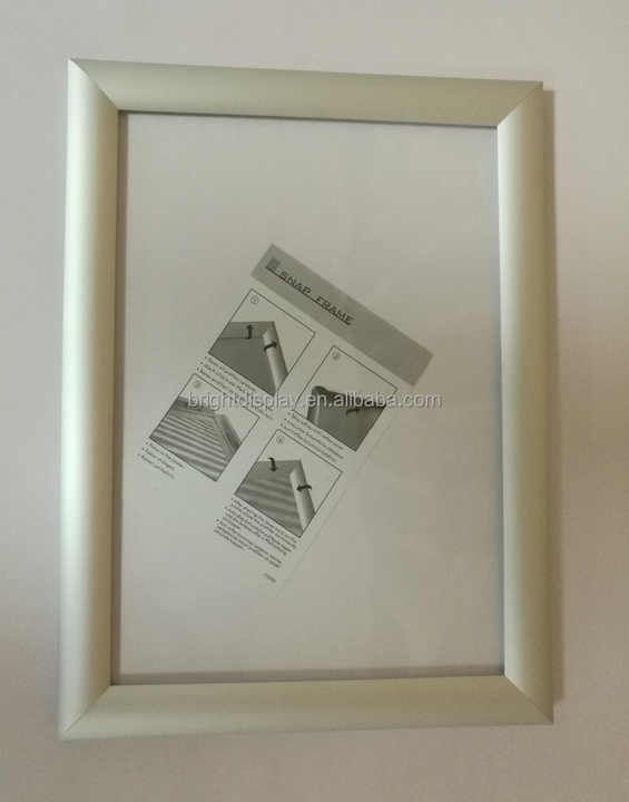 New Model 25mm Aluminium Clip Frame,Poster Frame A1/ A2/ A3/ A4