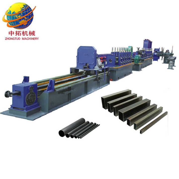 High Frequency Welded Round Square Pipe Machine by ZHONGTUO