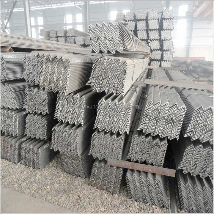 Hot Rolled Steel Angle Standard Sizes - Grade EN S235JR/S355JR Carbon ...