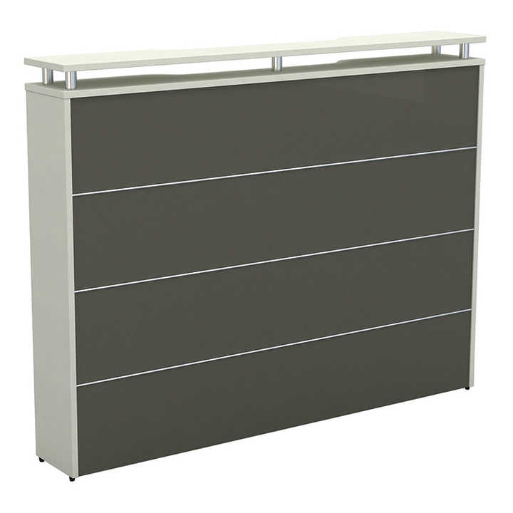 Office Table Design Wood Front Desk Counter - Durable & Stylish