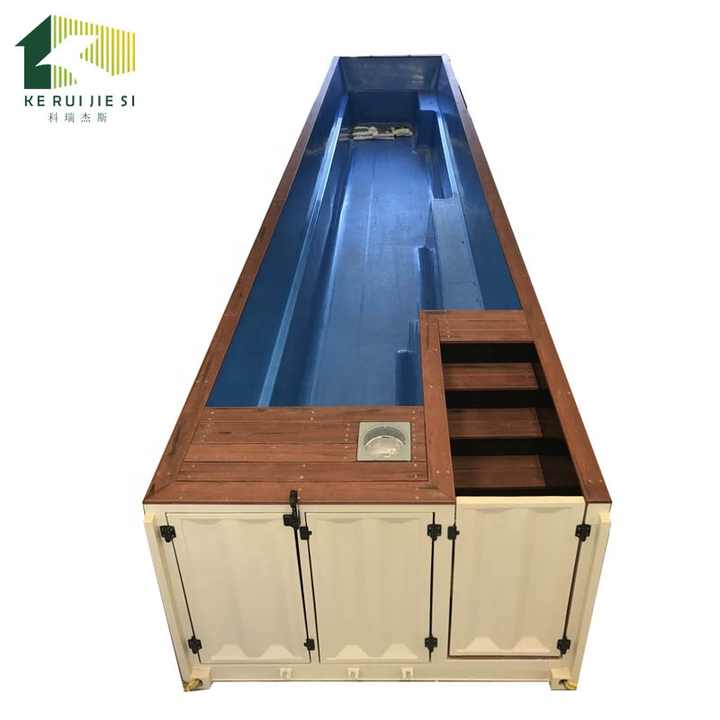 20ft 40ft Container Modern Style Customized Swimming Pool