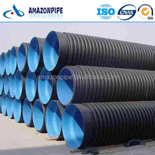 Large Diameter Plastic Tube - Corrugated PE Drainage Pipe