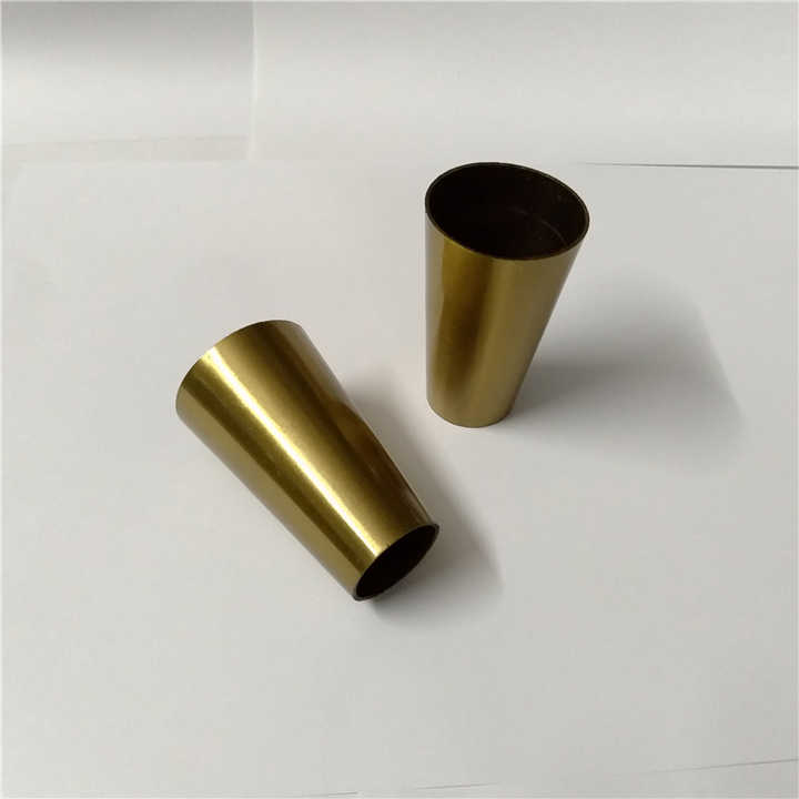Brass Table Leg Cups - Durable Metal End Caps for Wood