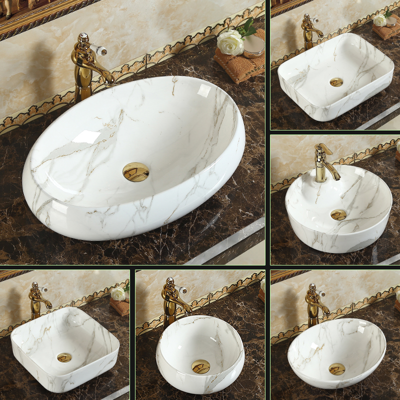 Luxury Marble Top Wash Basins for Elegant Bathrooms