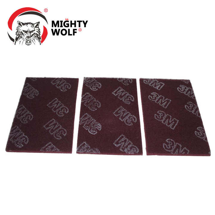 Red Scotch Brite Abrasive Pads for Polishing Performance