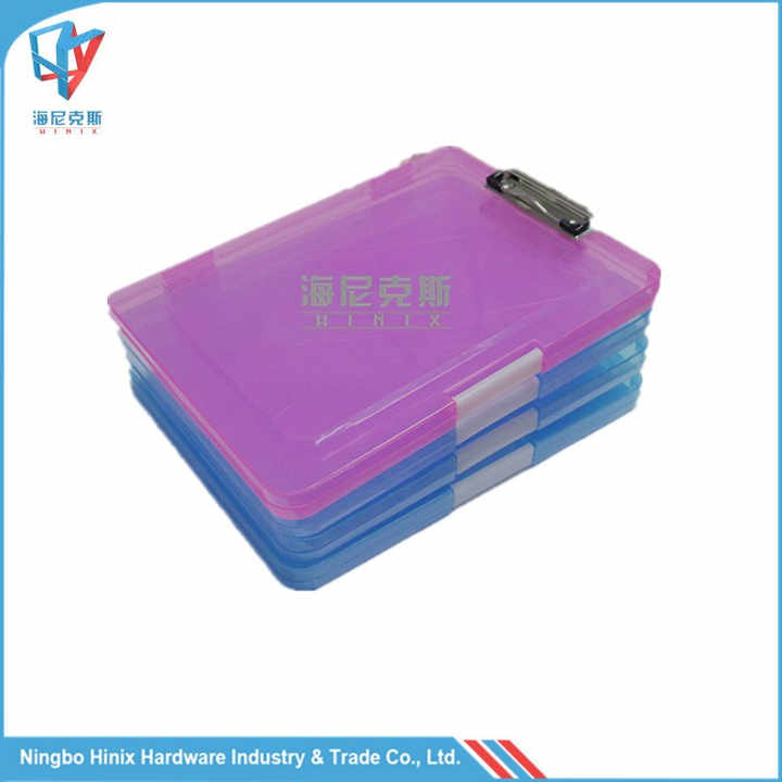 Storage Clipboard A4 Plastic File Folder - Waterproof & Clips