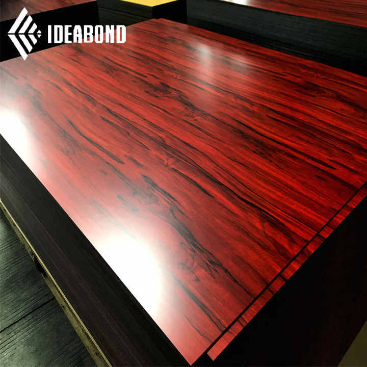 IDEABOND Alucobond Plates - Durable Wooden Texture Panels