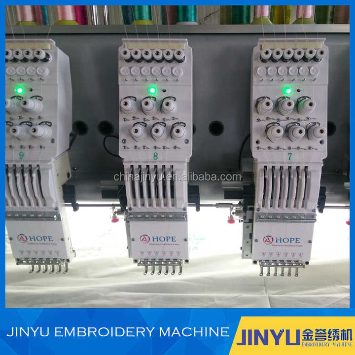 JINYU 35 Heads Sinsim Embroidery Machine - Professional & Reliable