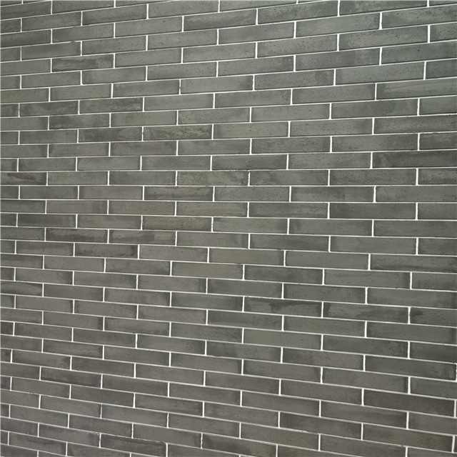 White Grey Color Brick Effect Lightweight Outdoor Brick Wall Tile ...